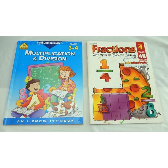 Other | Multiplication Division Fractions Concepts Problem Solving Lot ...